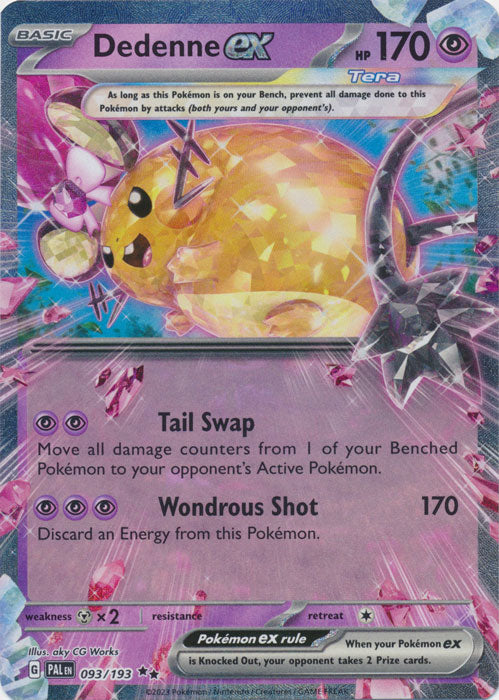 401 Games Canada - Dedenne ex - 093/193 - Double Rare