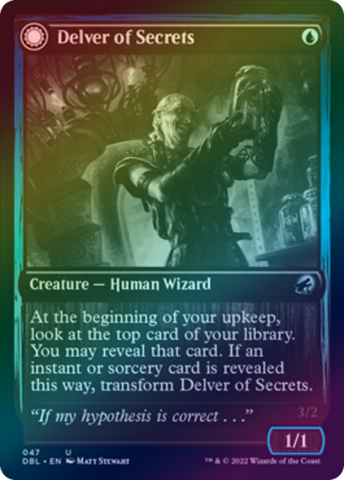 401 Games Canada - Delver of Secrets // Insectile Aberration (DBL) (Foil)