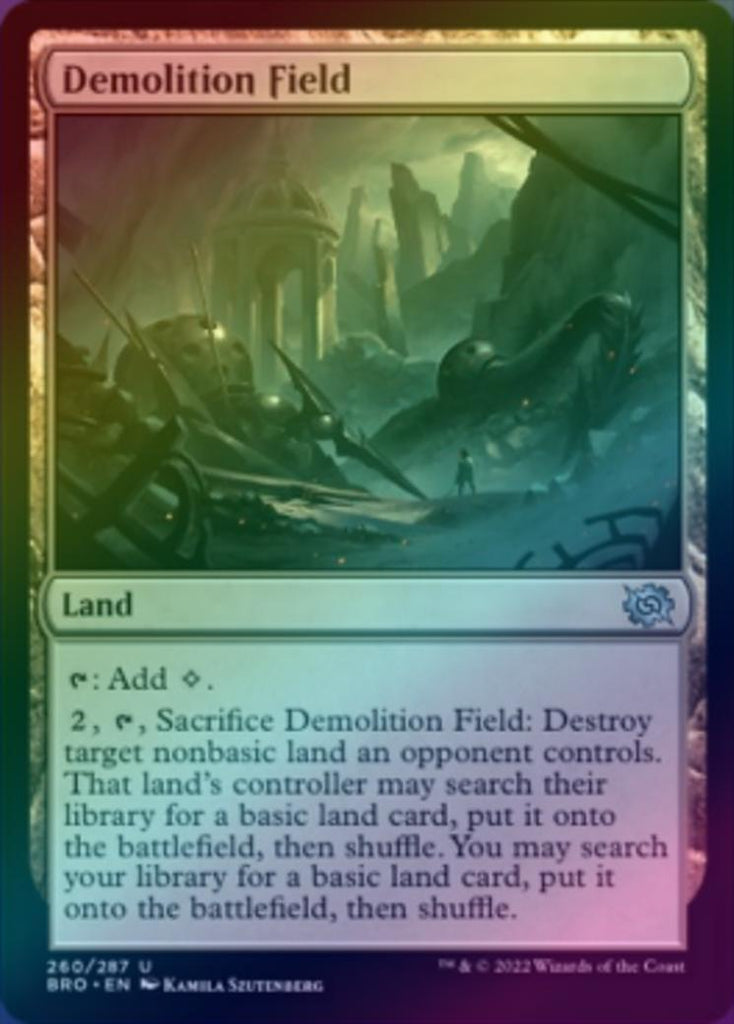401 Games Canada - Demolition Field (Foil) (BRO)