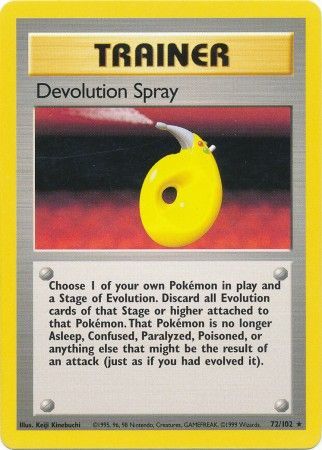 401 Games Canada - Devolution Spray - 72/102 - Rare - Unlimited