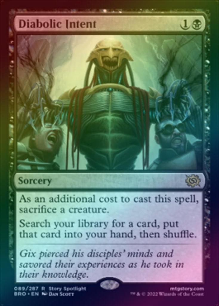 401 Games Canada - Diabolic Intent (Foil) (BRO)