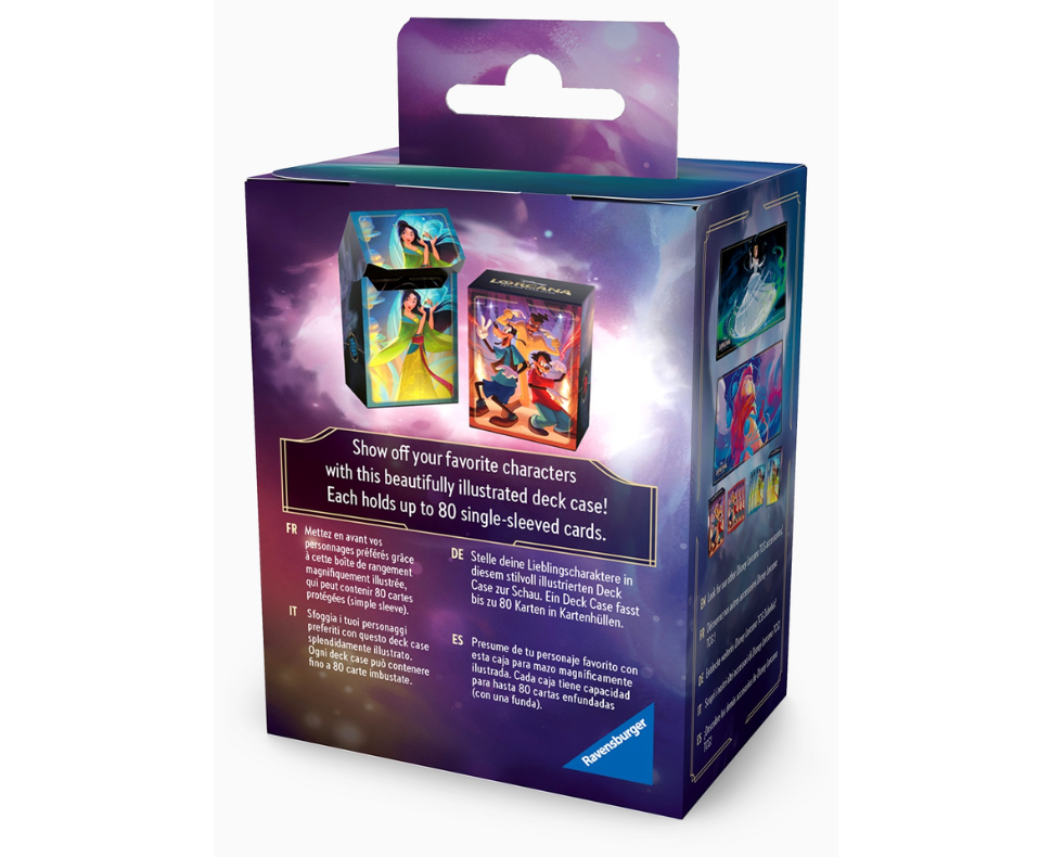 401 Games Canada - Disney Lorcana: Fabled - Deck Box 80ct - Mulan