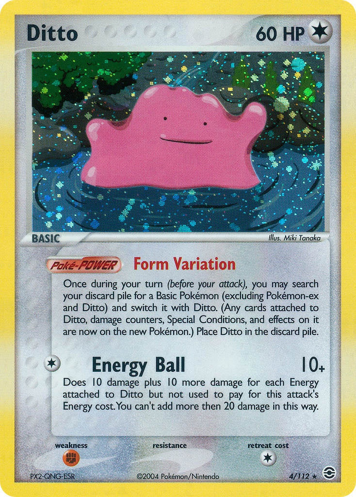 401 Games Canada - Ditto - 4/112 - Holo Rare