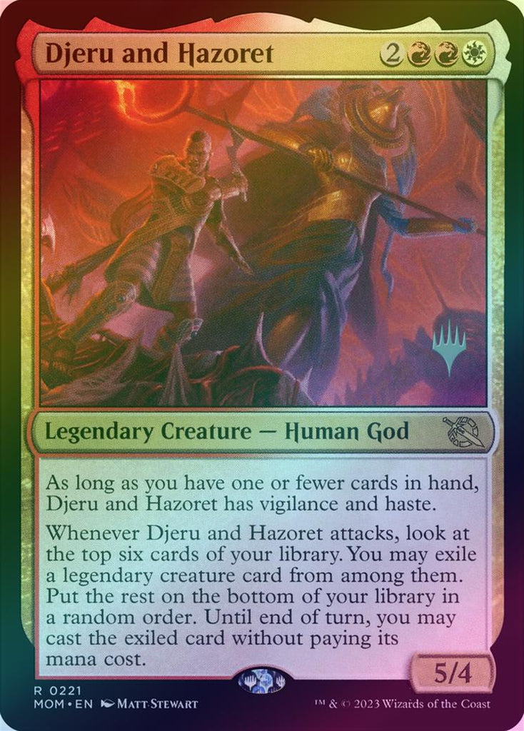 401 Games Canada - Djeru and Hazoret - Promo Pack (Foil) (PMOM)