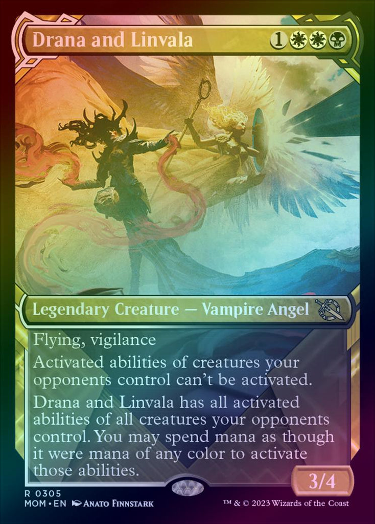 401 Games Canada - Drana and Linvala - Showcase (Foil) (MOM)