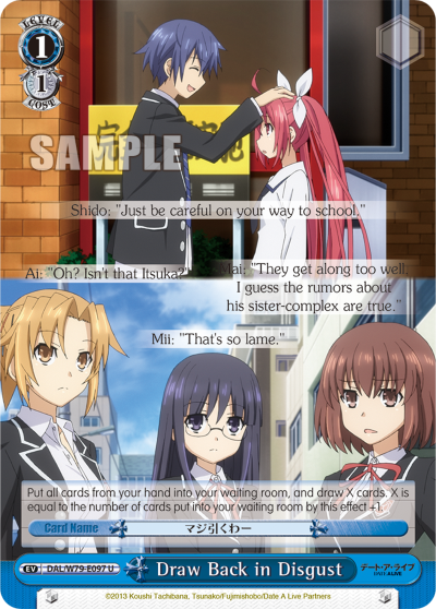 401 Games Canada - Draw Back in Disgust - DAL/W79-E097 - Uncommon