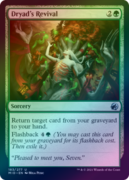 401 Games Canada - Dryad's Revival (MID) (Foil)