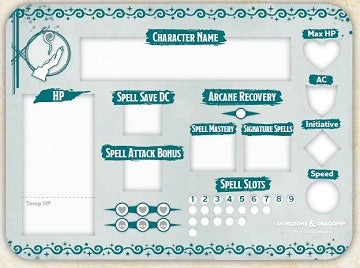 401 Games Canada - Dungeons & Dragons Wizard Token Set