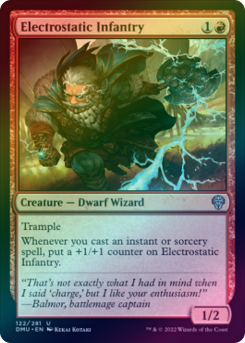 401 Games Canada - Electrostatic Infantry (Foil) (DMU)