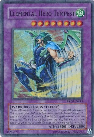 401 Games Canada - Elemental Hero Tempest - DR04 - EN094 - Super Rare