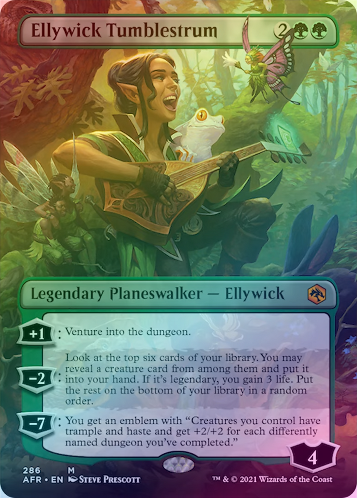 401 Games Canada - Ellywick Tumblestrum - Borderless (AFR) (Foil)