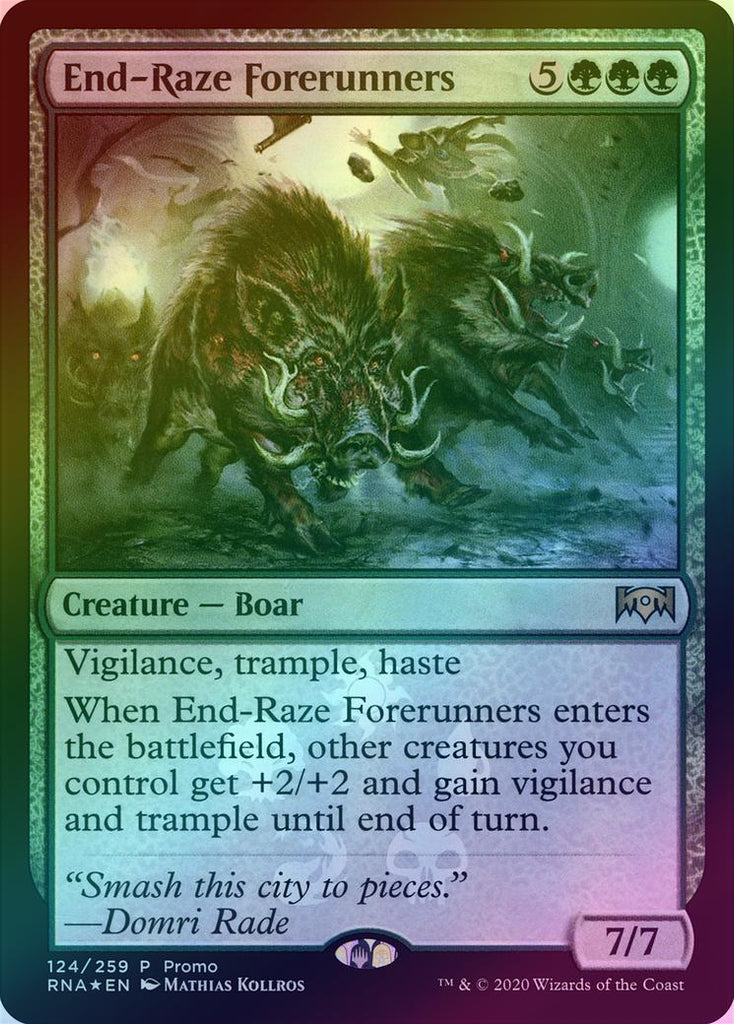 401 Games Canada - End-Raze Forerunners - Resale Promo (Foil) (RNA)