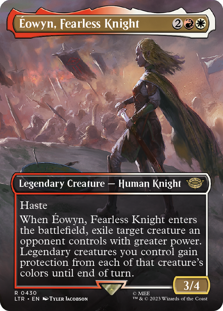 401 Games Canada - Eowyn, Fearless Knight - Borderless Scene (LTR)