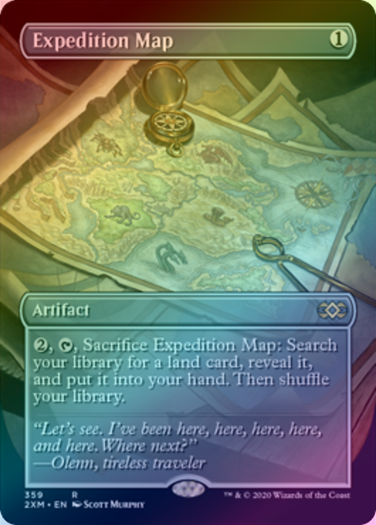 401 Games Canada - Expedition Map - Borderless (Foil) (2XM)