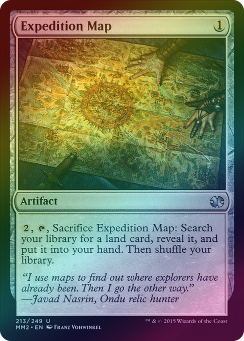 401 Games Canada - Expedition Map (Foil) (MM2)