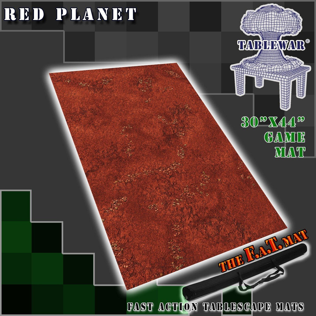 401 Games Canada - F.A.T. Mats - 30"x 44" - Red Planet