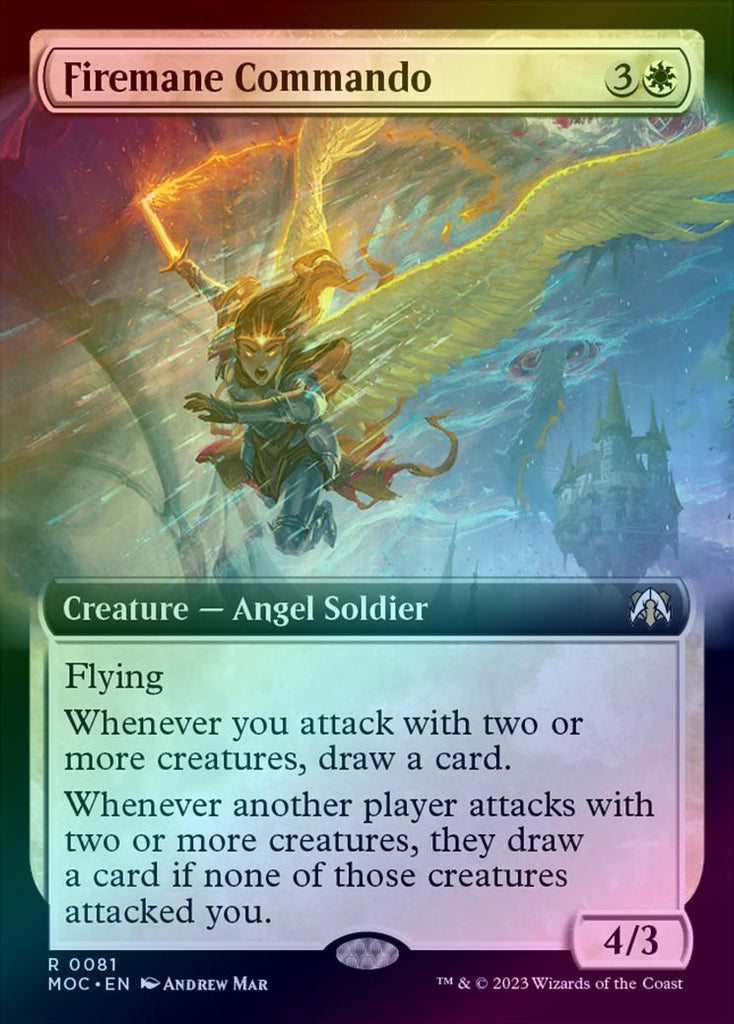 401 Games Canada - Firemane Commando - Extended Art (Foil) (MOC)