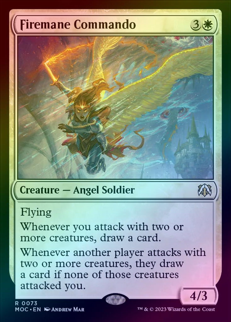 401 Games Canada - Firemane Commando (Foil) (MOC)