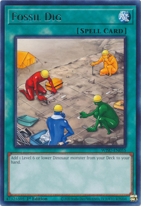401 Games Canada - Fossil Dig - WISU-EN055 - Rare - 1st Edition