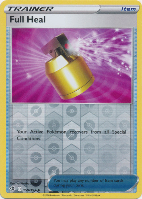 401 Games Canada - Full Heal - 159/192 - Uncommon - Reverse Holo