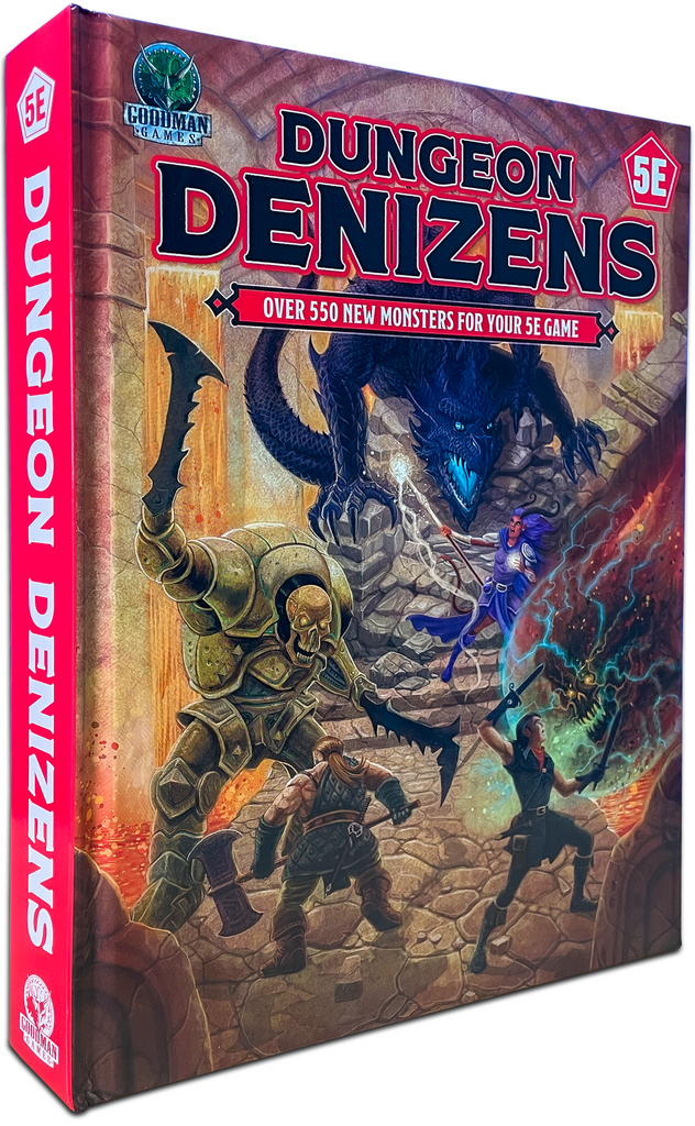 401 Games Canada - DCC - Dungeon Denizens (D&D 5E) - Regular Cover (HC)