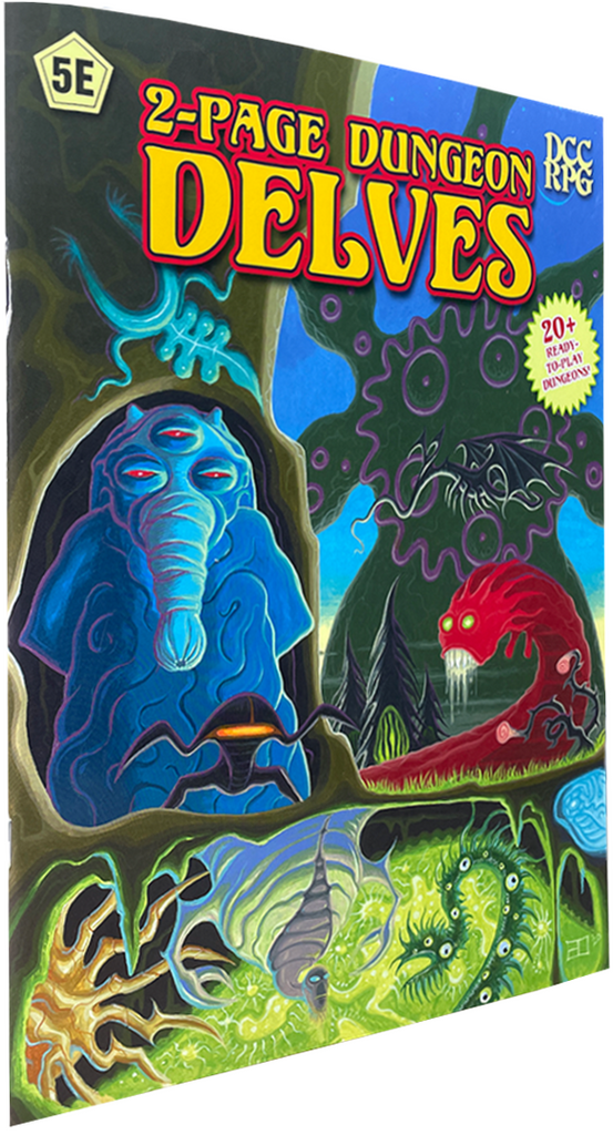 401 Games Canada - DCC - 2-Page Dungeon Delves (SC)