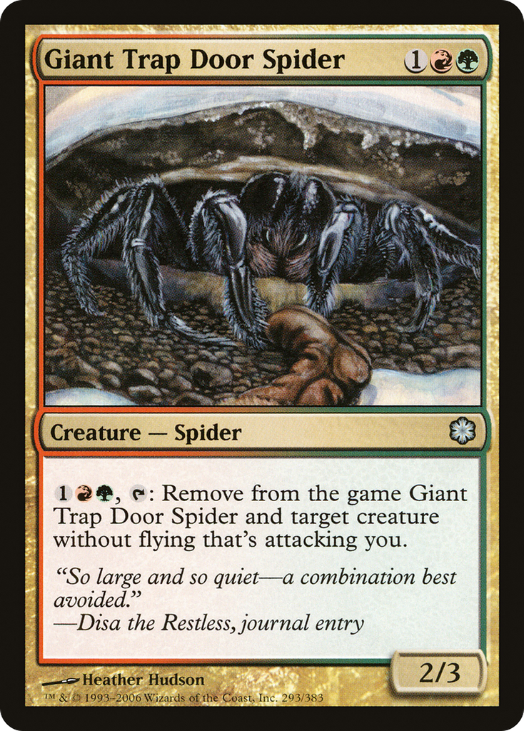 401 Games Canada - Giant Trap Door Spider (CST)