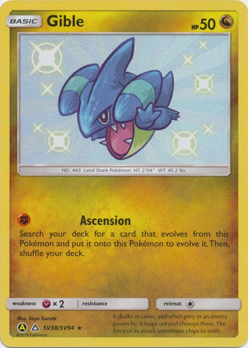 401 Games Canada - Gible - SV38/SV94 - Shiny Rare