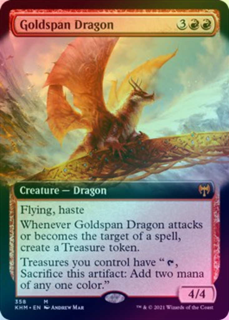 401 Games Canada - Goldspan Dragon - Extended Art (KHM) (Foil)