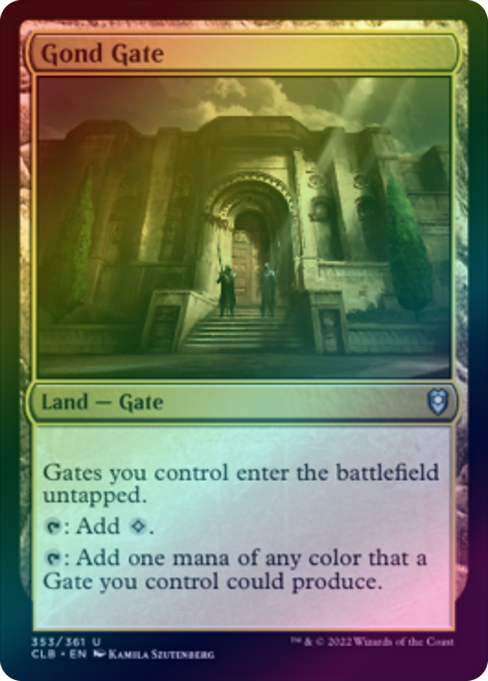 401 Games Canada - Gond Gate (Foil) (CLB)