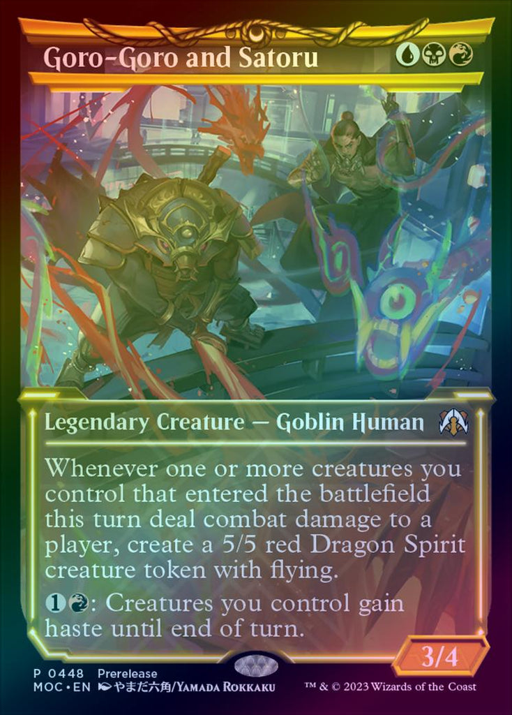 401 Games Canada - Goro-Goro and Satoru - Showcase (Foil) (MOC)