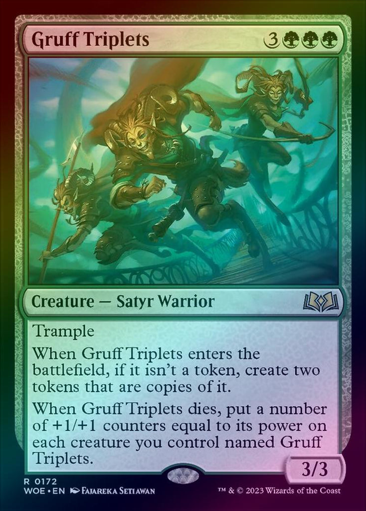 401 Games Canada - Gruff Triplets (Foil) (WOE)