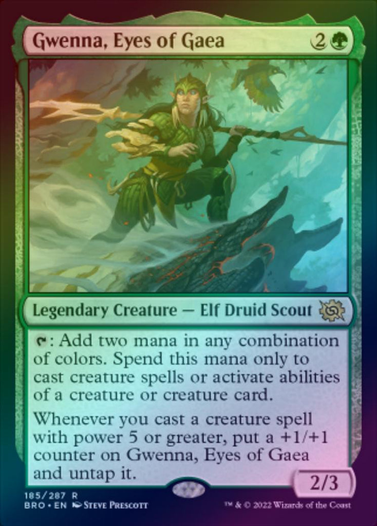 401 Games Canada - Gwenna, Eyes of Gaea (Foil) (BRO)