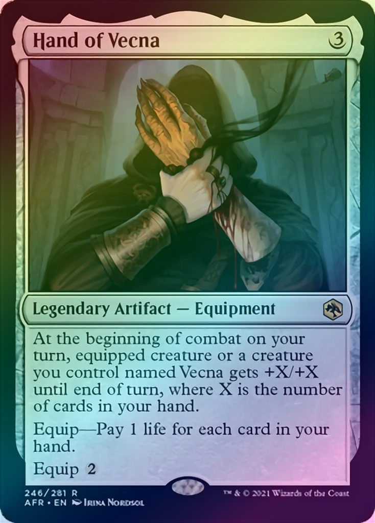 401 Games Canada - Hand of Vecna (AFR) (Foil)