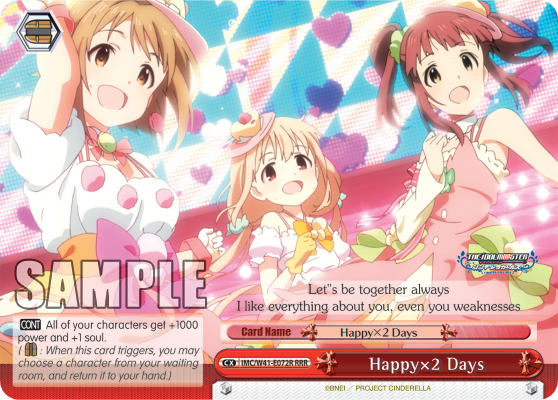 401 Games Canada - Happyx2 Days - IMC/W41-E072R - Triple Rare