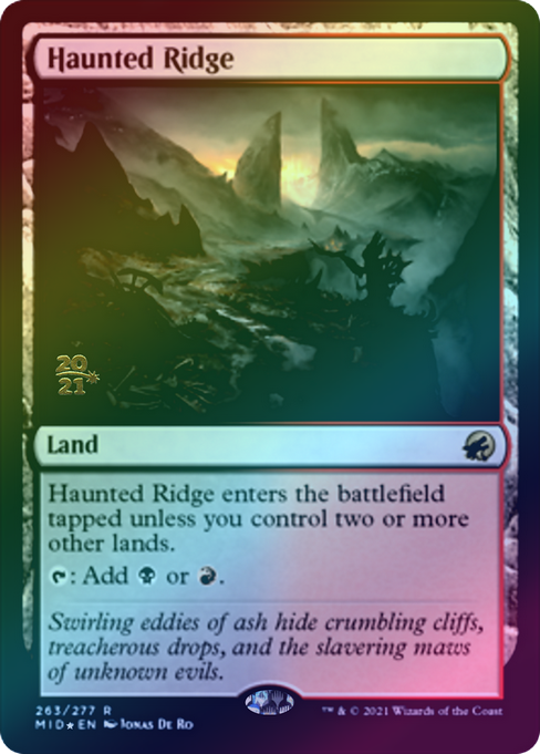 401 Games Canada - Haunted Ridge - Prerelease Promo (PMID) (Foil)