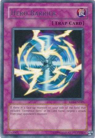 401 Games Canada - Hero Barrier - EEN-EN049 - Rare - Unlimited