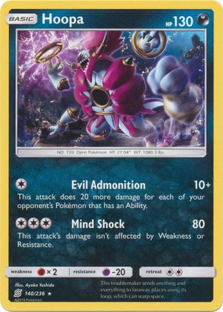401 Games Canada - Hoopa - 140/236 - Rare - Theme Deck Exclusive