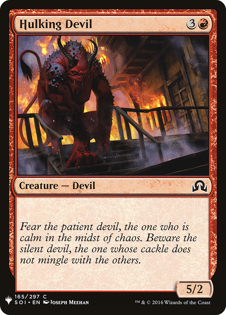 401 Games Canada - Hulking Devil - SOI Reprint (PLST)