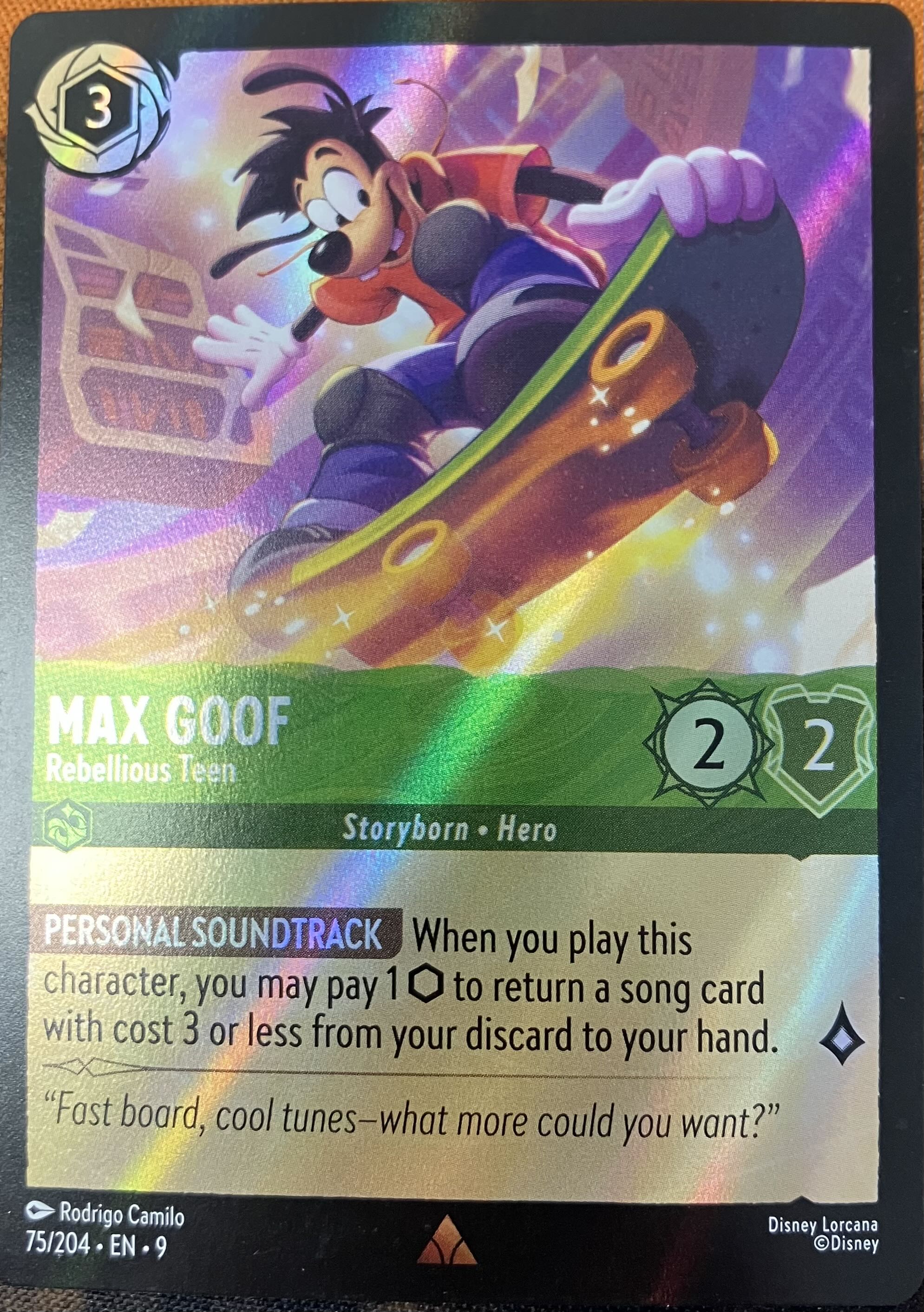 401 Games Canada - Max Goof (Rebellious Teen) - 75/204 - Rare (Fabled ...