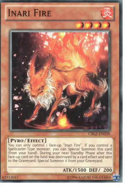 401 Games Canada - Inari Fire - CBLZ-EN038 - Common - Unlimited