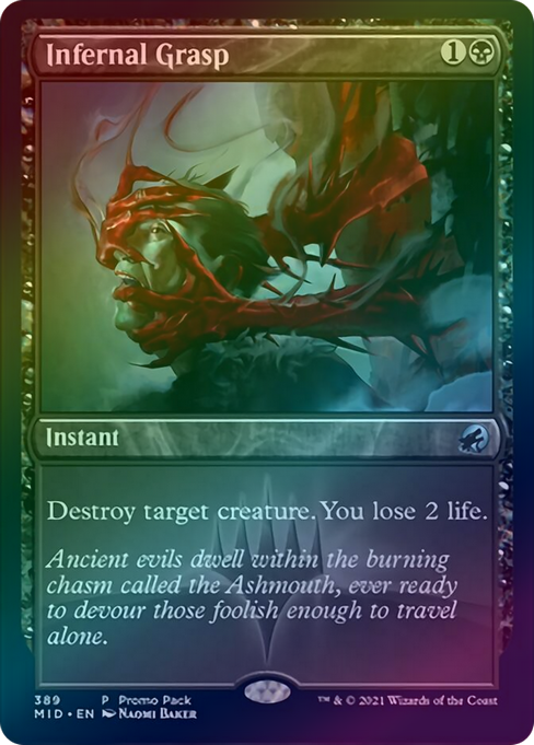 401 Games Canada - Infernal Grasp - Dark Frame Promo Pack (MID) (Foil)