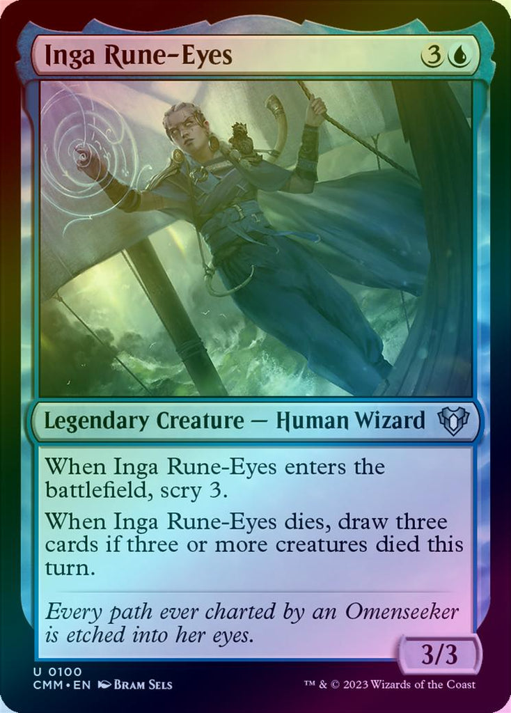 401 Games Canada - Inga Rune-Eyes (Foil) (CMM)