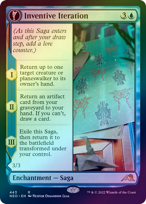 401 Games Canada - Inventive Iteration // Living Breakthrough (NEO) (Foil)