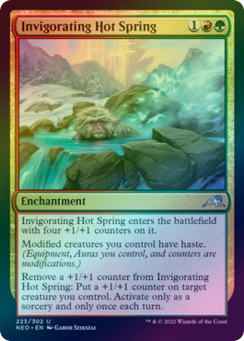 401 Games Canada - Invigorating Hot Spring (NEO) (Foil)
