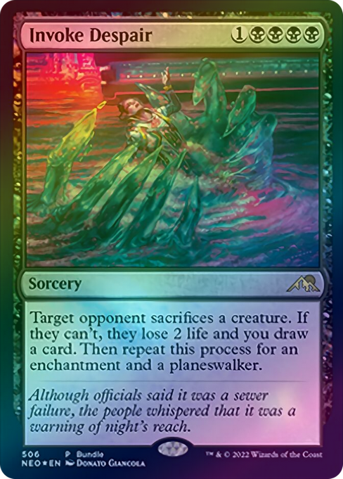 401 Games Canada - Invoke Despair - Bundle Promo (NEO) (Foil)