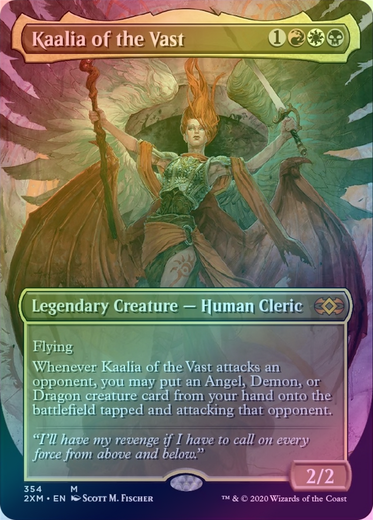 401 Games Canada - Kaalia of the Vast - Borderless (Foil) (2XM)