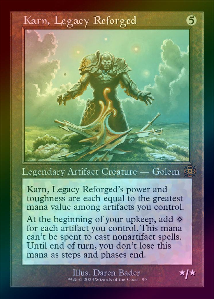 401 Games Canada - Karn, Legacy Reforged - Retro Frame (Foil) (MAT)