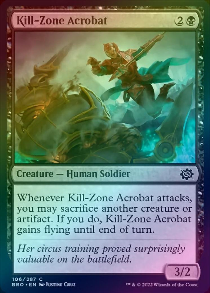 401 Games Canada - Kill-Zone Acrobat (Foil) (BRO)