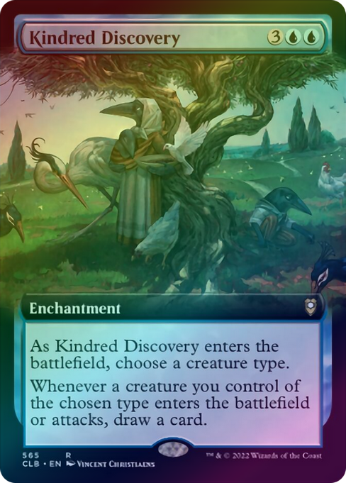 401 Games Canada - Kindred Discovery - Extended Art (Foil) (CLB)